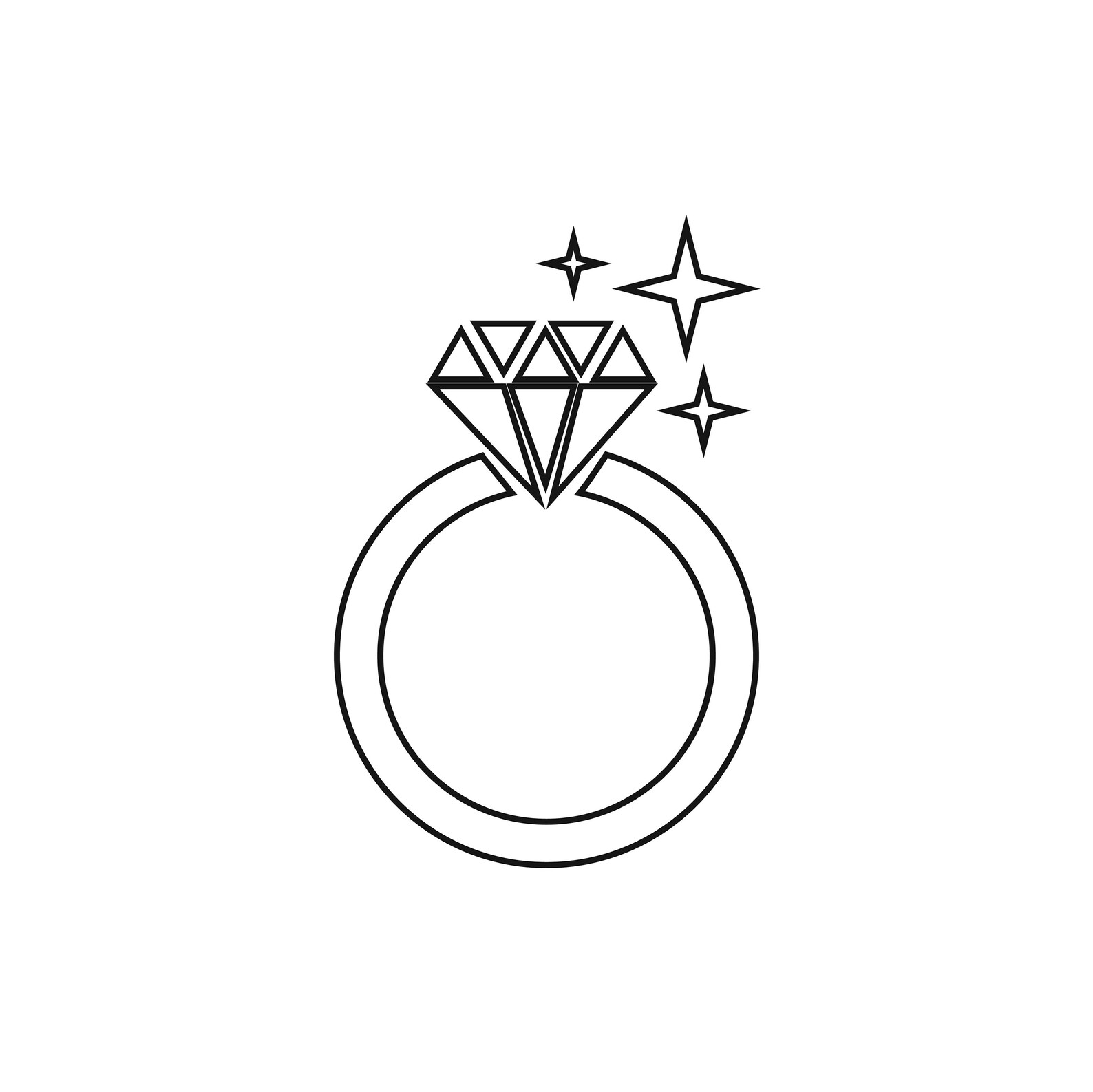Wedding Ring Svg Ring SVG Cut File for Cricut Digital - Etsy