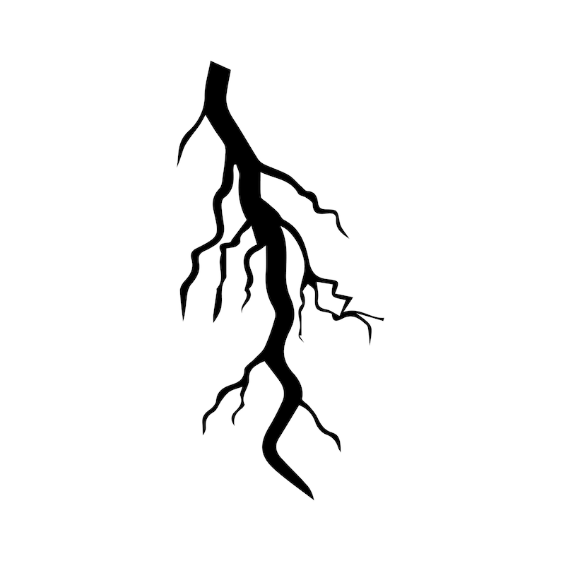 Lightning Svg Lightning Vector Clipart Set Lightning - Etsy