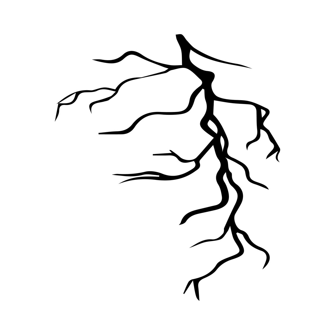 Lightning Svg Lightning Vector Clipart Set Lightning - Etsy UK