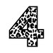 Leopard Numbers SVG, Leopard Print SVG, Monogram Print Numbers, 0-9 ...