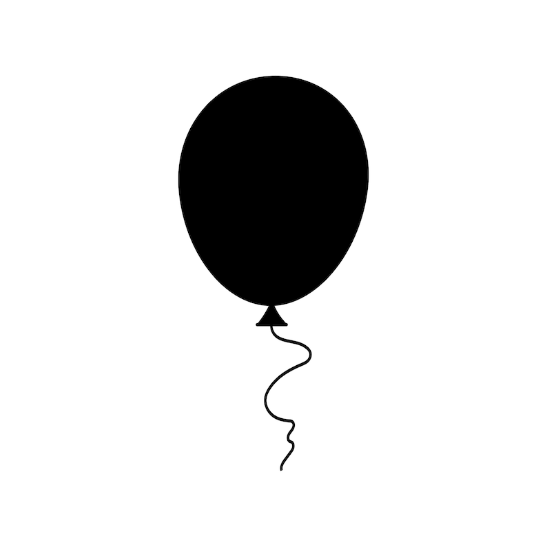 Balloons SVG Balloon Set Png Balloon Clipart Svg Balloons - Etsy