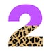 Leopard Pattern Half Leopard Numbers SVG, Leopard Cheetah Half Print ...