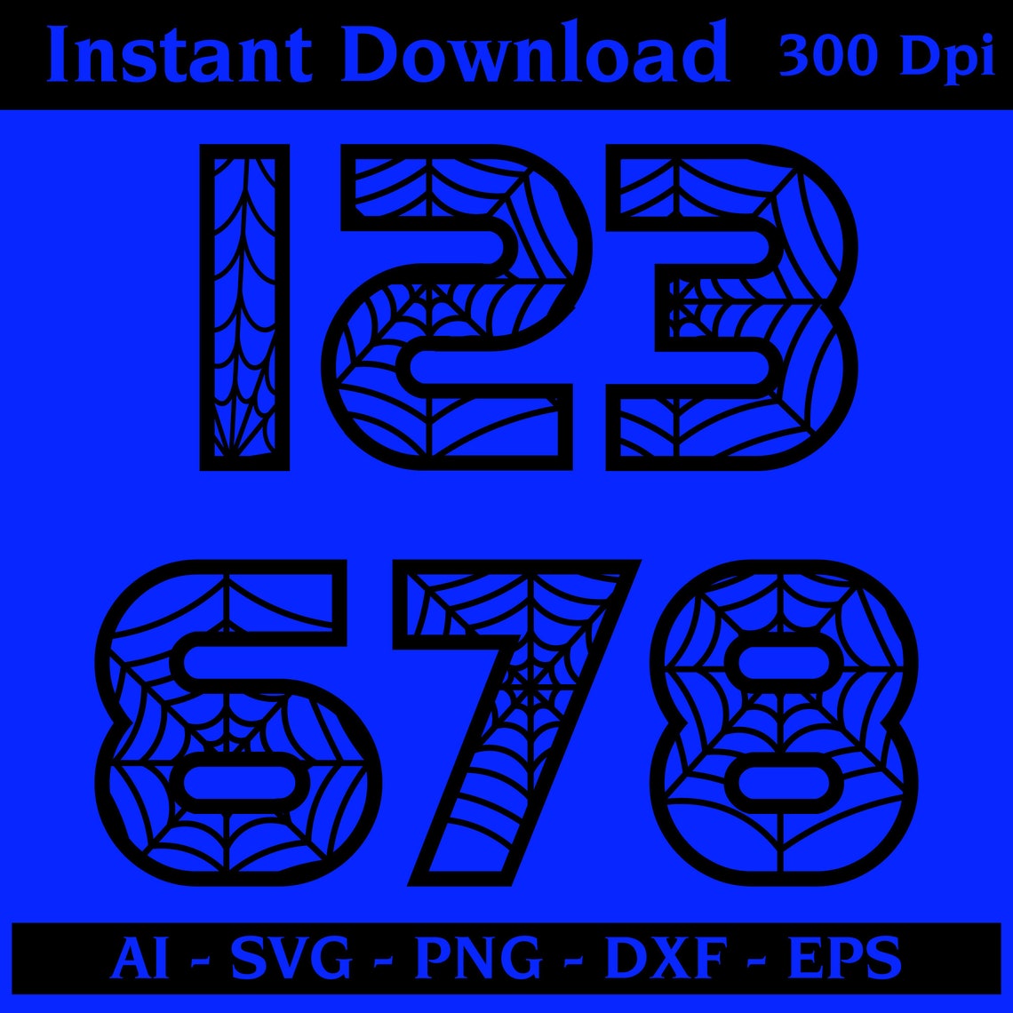 Number Svg Number Clipart Number Silhouette Numbers - Etsy