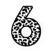 Leopard Numbers SVG, Leopard Print SVG, Monogram Print Numbers, 0-9 ...