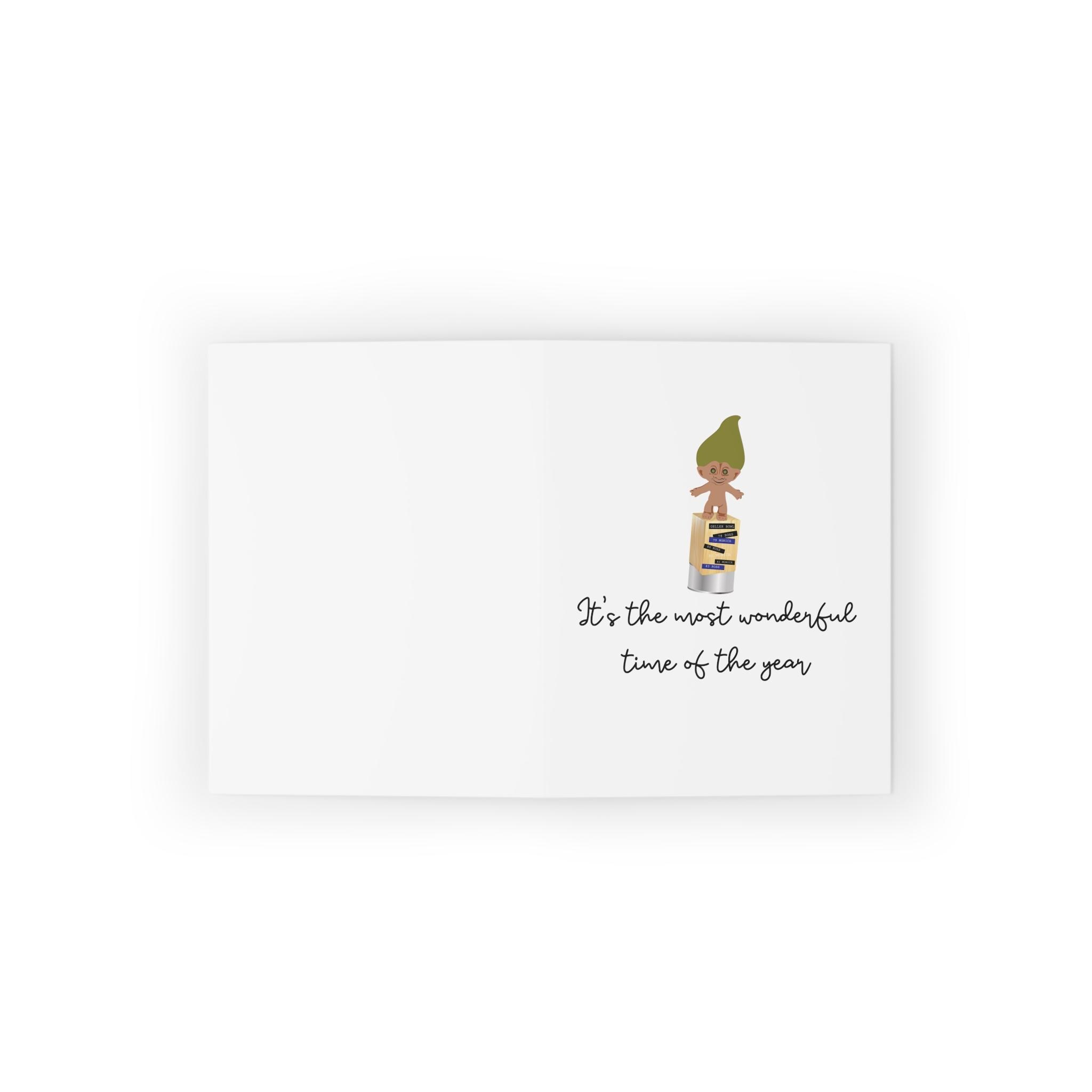 Niche Greeting Card, Funny Thanksgiving Friendsgiving Holiday Greetings ...