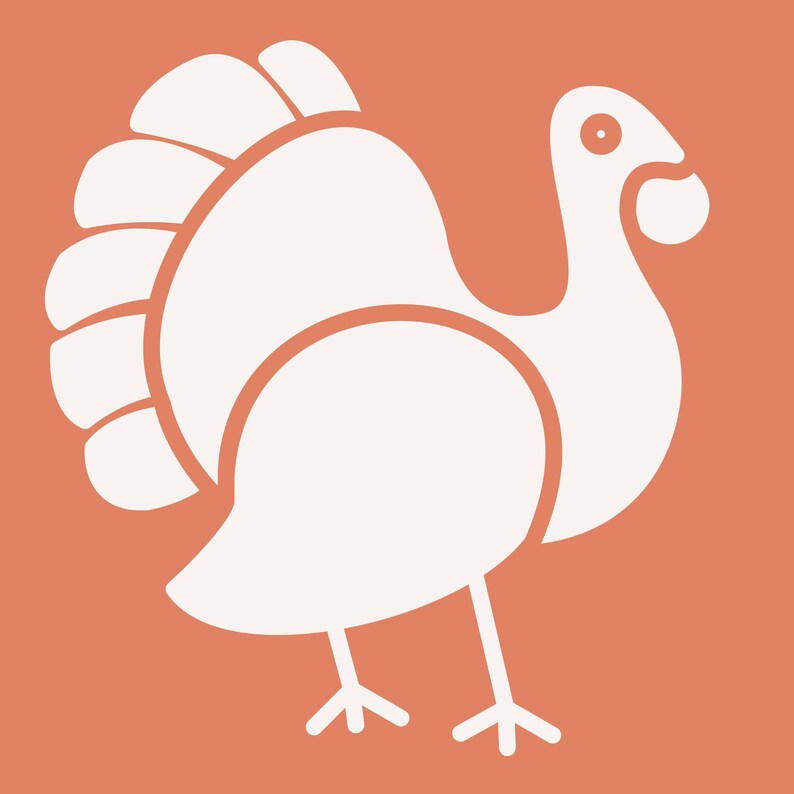 Thanksgiving Stencil Cutouts Printables for Carving or Painting ...