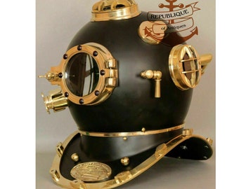 Antique Scuba Helmet | Etsy