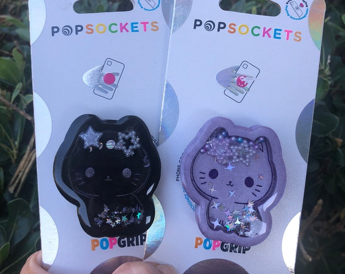 Lunar Cat Popsocket™, Shaker Cat Popsocket, Magical Cat Popgrip ...