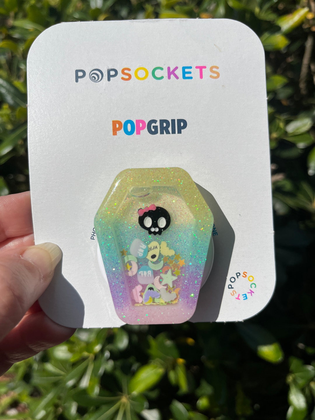 Coffin Shaker Popsocket™, Shaker Popgrip™, Resin Shaker Popsocket ...