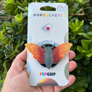 Death Moth Popsocket™, Gradient Moth Popgrip™, Witchy Popsocket, Moth ...