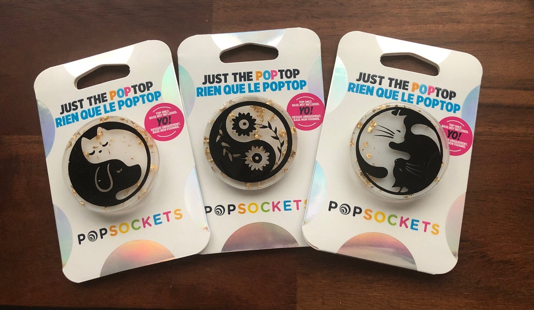 Cat PopSocket™, Yin Yang PopSocket, Dog and Cat PopSocket, Flower ...
