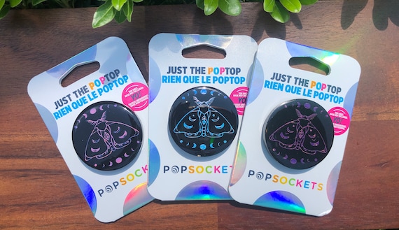Resin Holographic Moth Swappable Popsocket™ Holographic Moth - Etsy