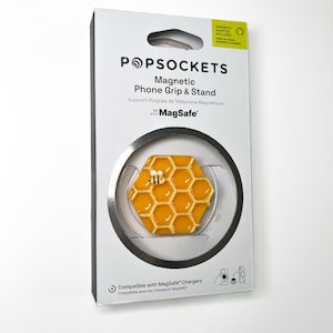 3D Honeycomb Popsocket™, Bee Popgrip™, Honeycomb Phone Holder, 3D ...