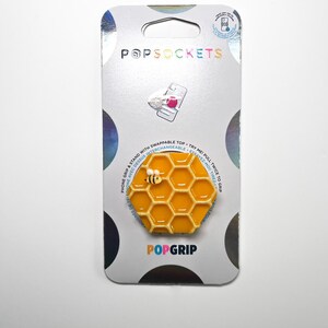 3D Honeycomb Popsocket™, Bee Popgrip™, Honeycomb Phone Holder, 3D ...