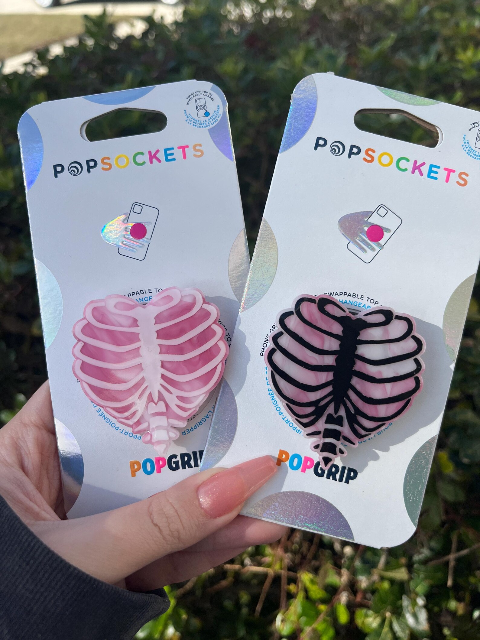 Heart Rib Cage Popsocket™: Witchy Acrylic Phone Grip - Etsy