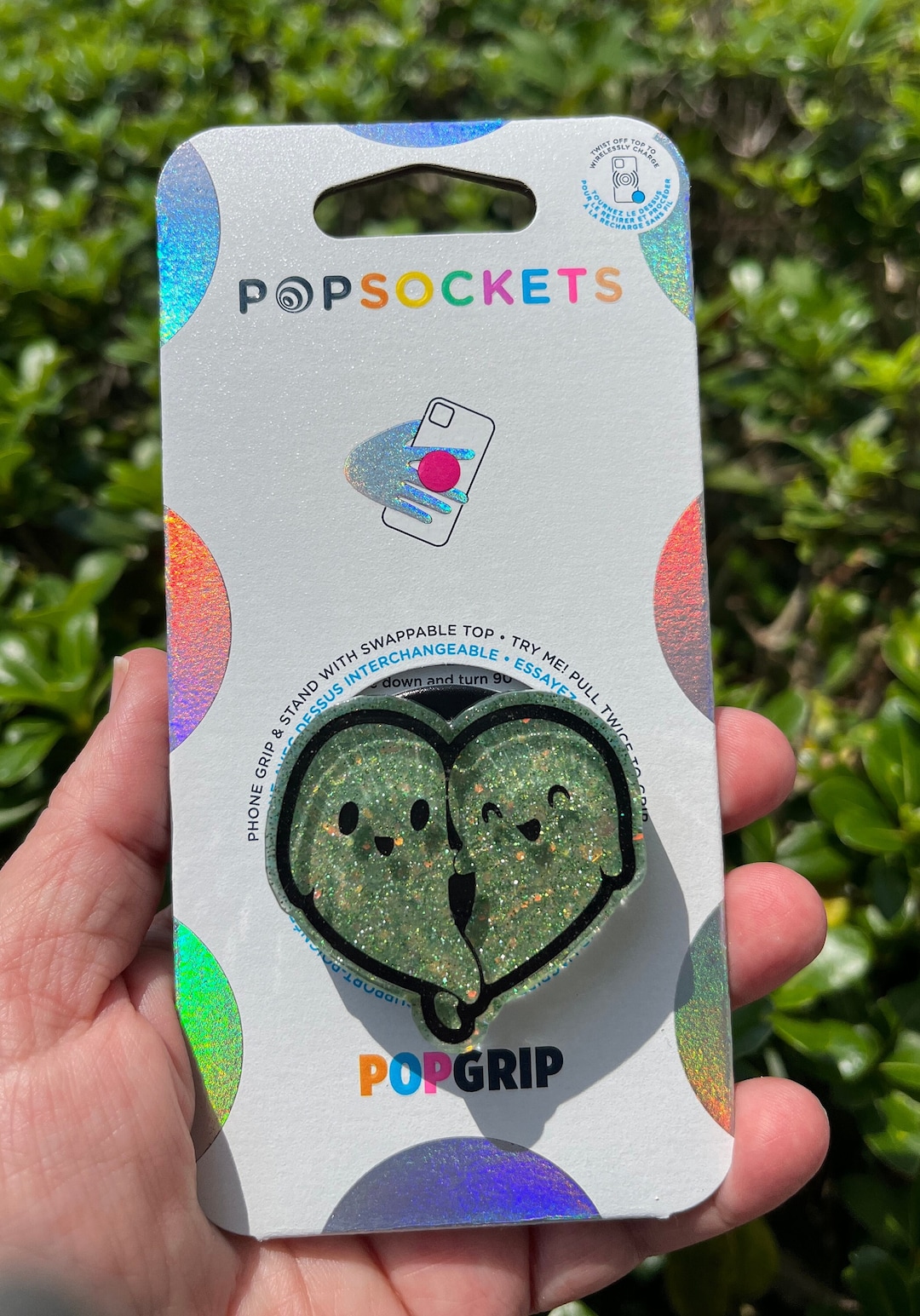 Ghost Heart Popsocket™, Ghost Popgrip™, Halloween Popsocket, Ghost ...