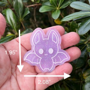 Glitter Bat Popsocket™: Hand-painted Acrylic Phone Grip - Etsy