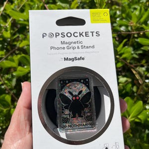 Mothman Tarot Card Popsocket, Glow in the Dark Phone Grip - Etsy