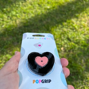 Heart Vinyl Record Popsocket™: Retro Music Lover Phone Grip - Etsy