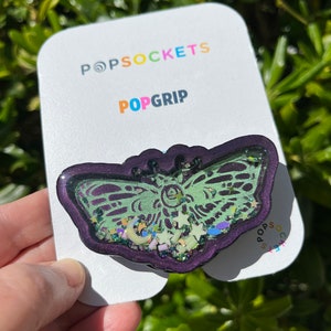Moth Shaker Popsocket™ Moth Popgrip™ Witchy Shaker - Etsy
