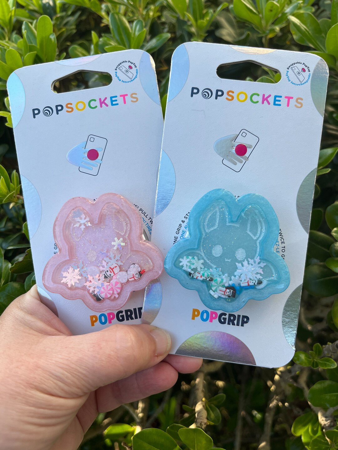 Christmas Bat Shaker Popsocket™, Christmas Popsocket, Christmas Shaker ...