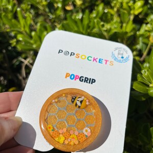 Honeycomb Shaker Popsocket™, Bee Popgrip™, Bee Shaker Popsocket ...
