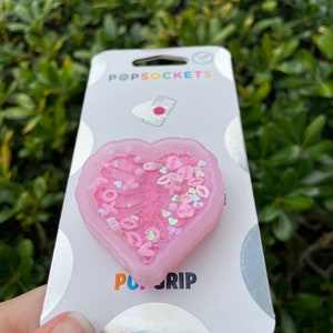 Rib Cage Heart Resin Shaker Popsocket, Valentine Popgrip - Etsy