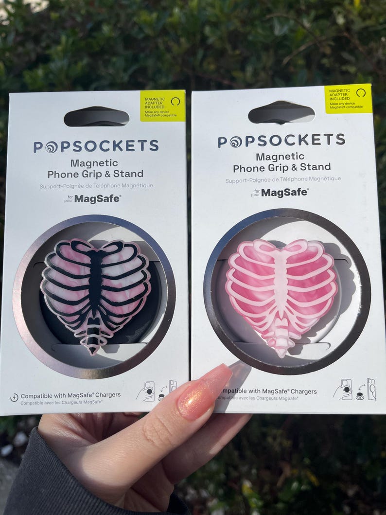 Heart Rib Cage Popsocket™: Witchy Acrylic Phone Grip - Etsy