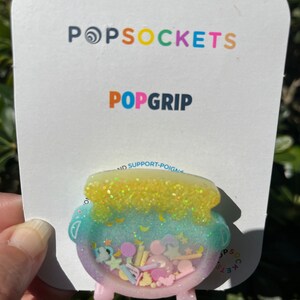 Cauldron Shaker Popsocket™, Shaker Popgrip™, Resin Shaker Popsocket ...