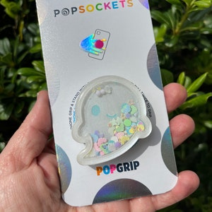 Ghost Shaker Popsocket™, Pastel Ghost Shaker Popgrip™, Swappable ...