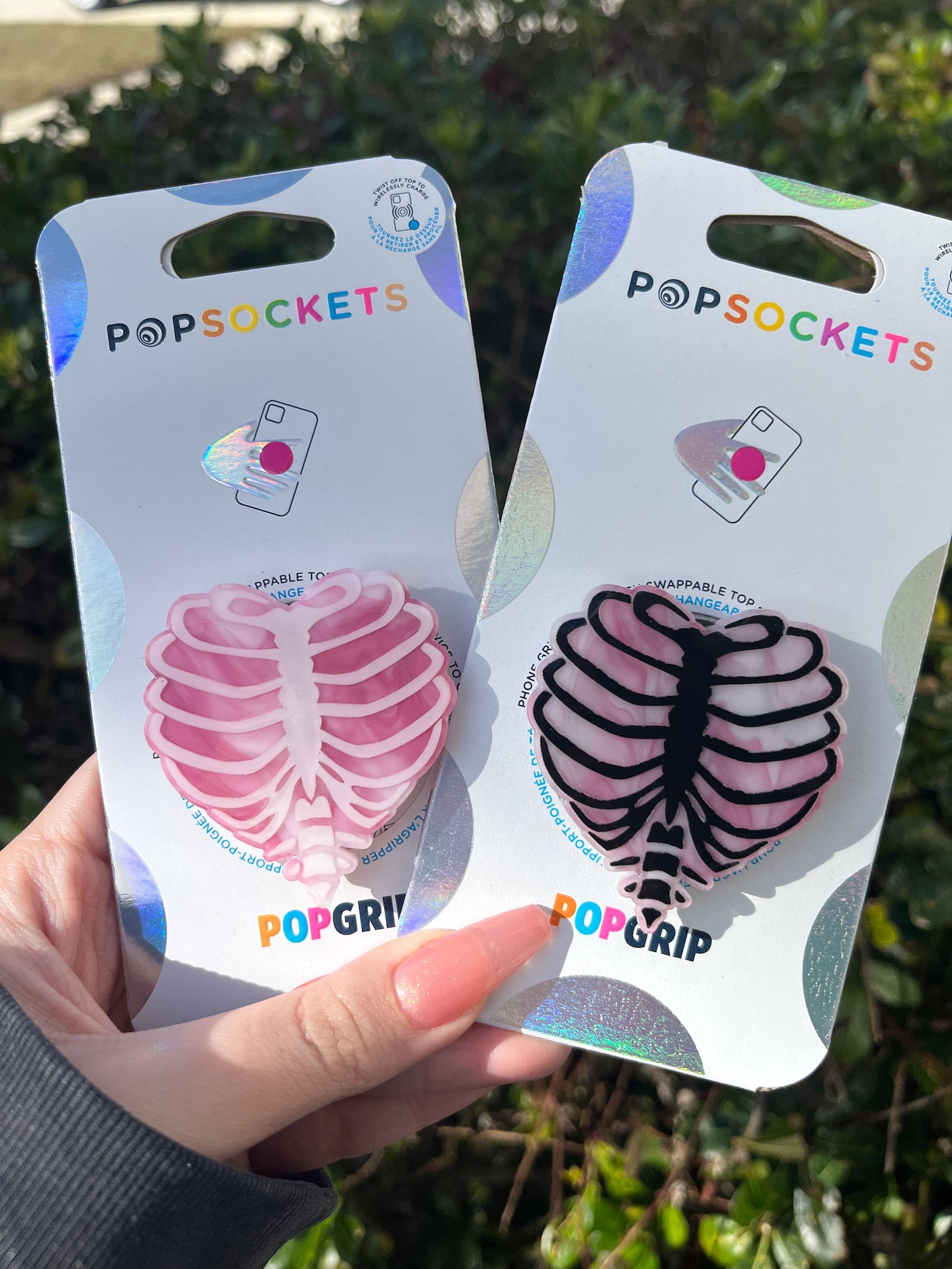 Heart Rib Cage Popsocket™: Witchy Acrylic Phone Grip - Etsy