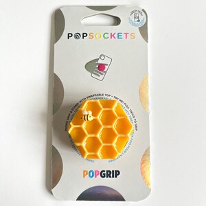 3D Honeycomb Popsocket™, Bee Popgrip™, Honeycomb Phone Holder, 3D ...
