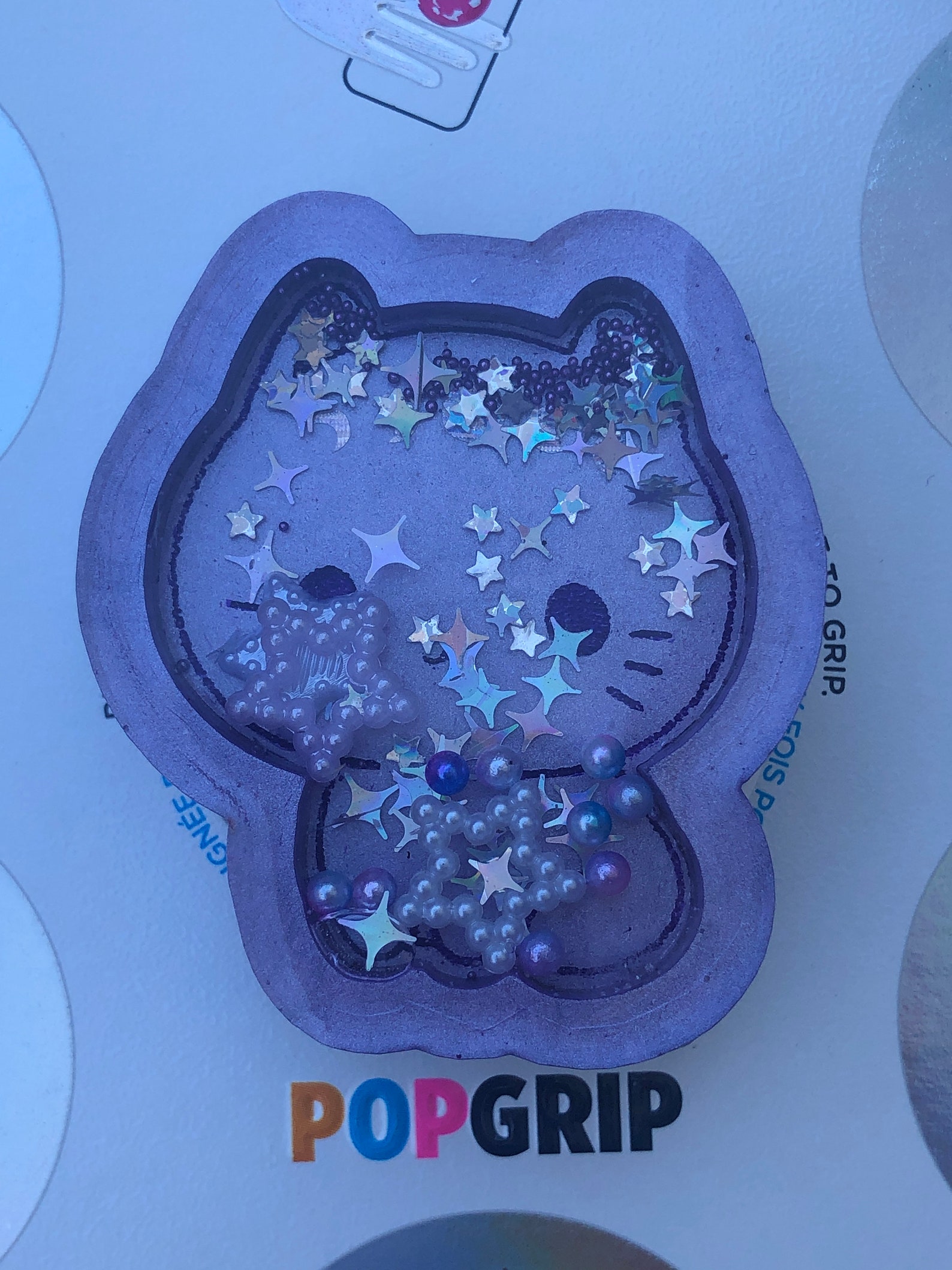 Lunar Cat Popsocket™ Shaker Cat Popsocket Magical Cat - Etsy