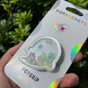 Ghost Shaker Popsocket™, Pastel Ghost Shaker Popgrip™, Swappable ...