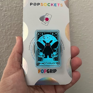 Mothman Tarot Card Popsocket, Glow in the Dark Phone Grip - Etsy
