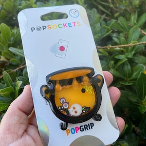 Witch Cauldron Shaker Popsocket™, Glow in the Dark Halloween Shaker ...
