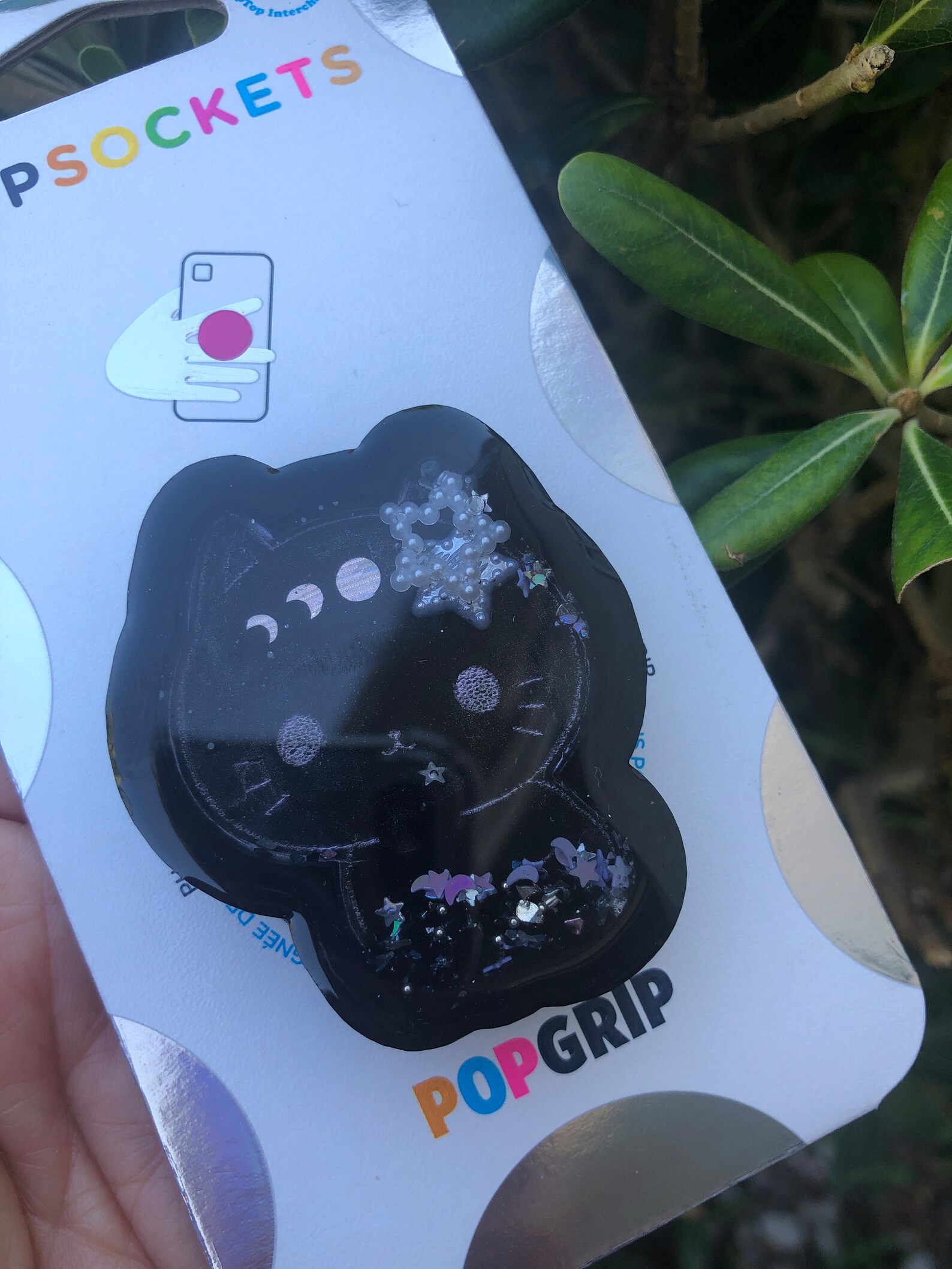 Lunar Cat Popsocket™ Shaker Cat Popsocket Magical Cat - Etsy