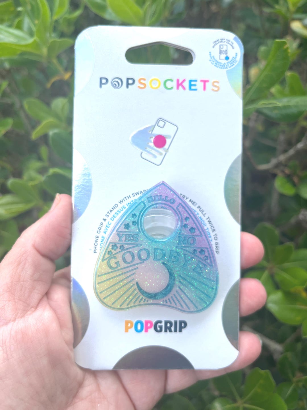 Pastel Ouija Planchette Popsocket™, Glittery Planchette Popgrip™, Ouija Phone Grip, Easter Phone ...