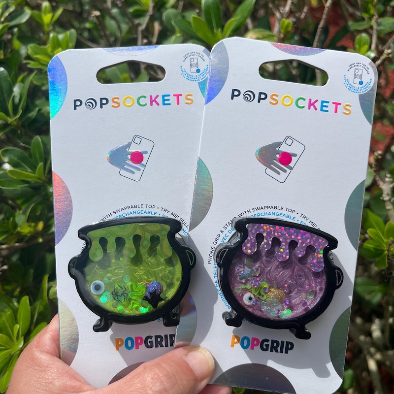Resin Shaker Pop Sockets - Etsy