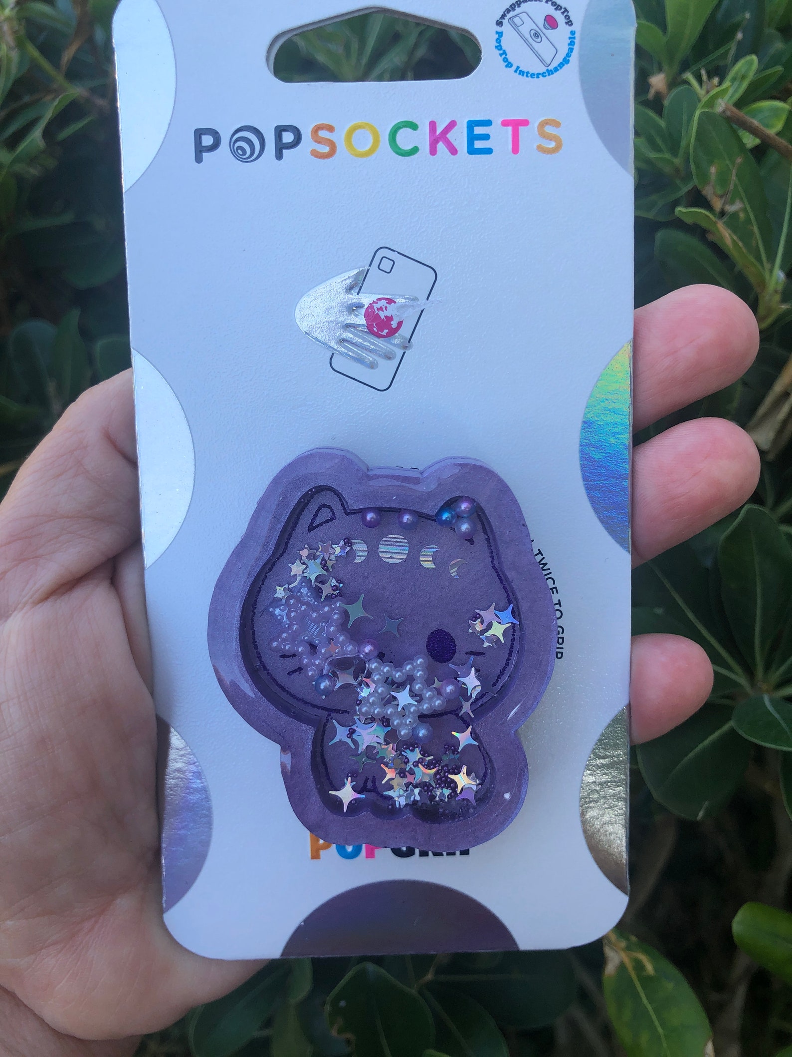 Lunar Cat Popsocket™ Shaker Cat Popsocket Magical Cat - Etsy