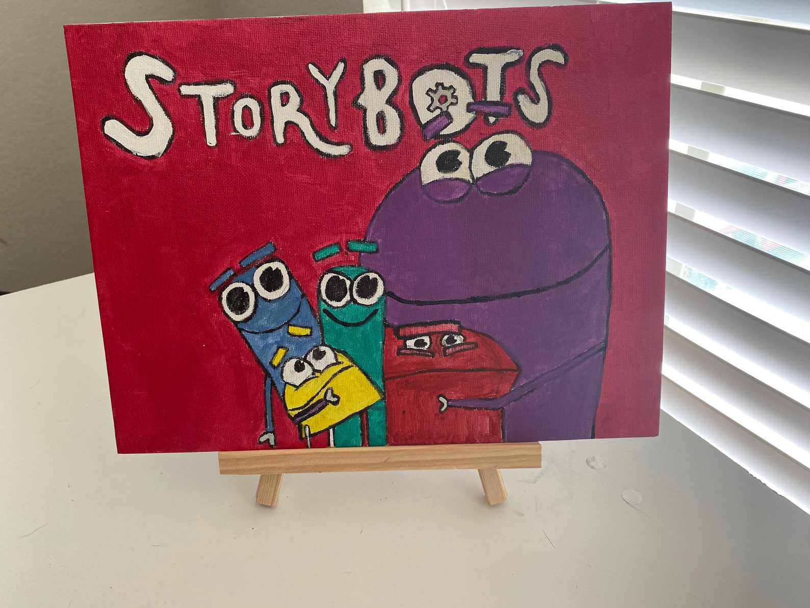 Pintura de storybots de Netflix | Etsy