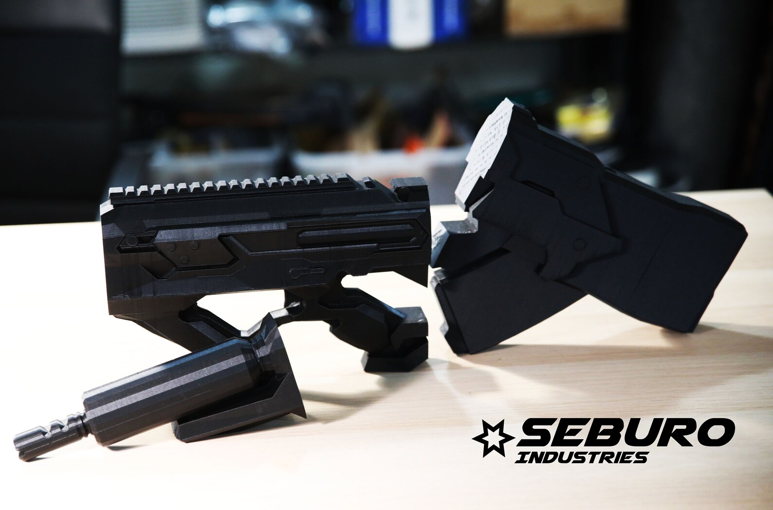 Seburo C30 Bullpup Rifle Futuristic Replica Prop Cosplay Ghost | Etsy