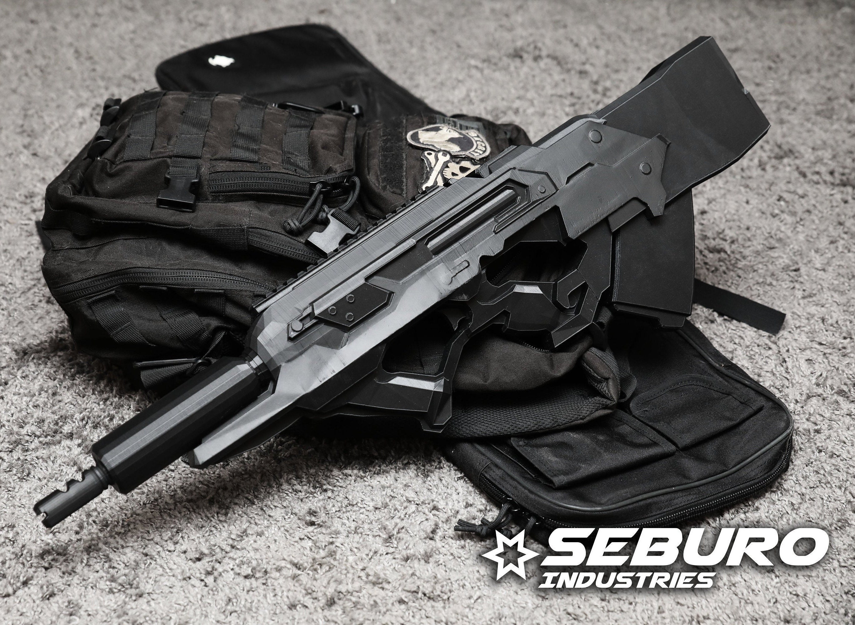 Seburo C30 Bullpup Rifle Futuristic Replica Prop Cosplay Ghost | Etsy