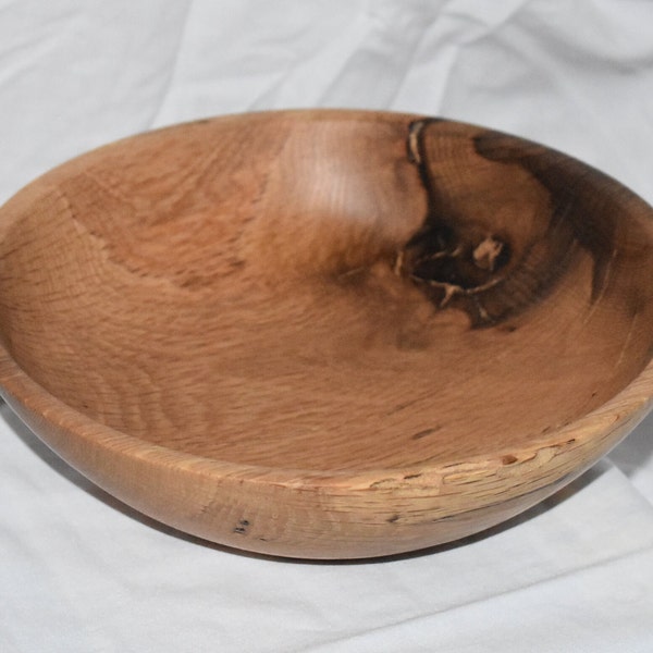 Oak Wooden Bowl Handmade - Etsy