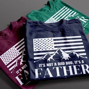 It's Not A Dad Bod It's A Father-figure Svg, American Flag Svg, Happy ...