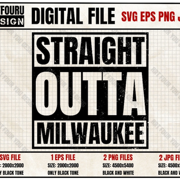 Milwaukee Svg - Etsy