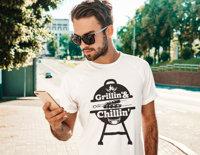 BBQ Master Grillin' and Chillin' Svg Summer Barbeque - Etsy