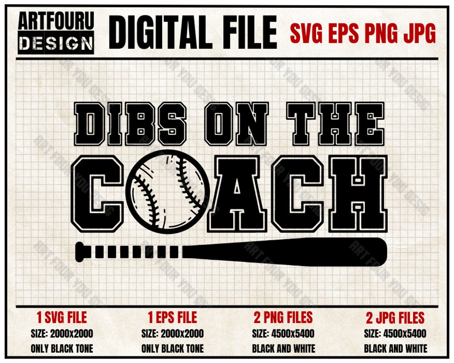 Dibs on the Coach Svg, Baseball Svg, Baseball Mom Svg, Coachs Wife Svg ...