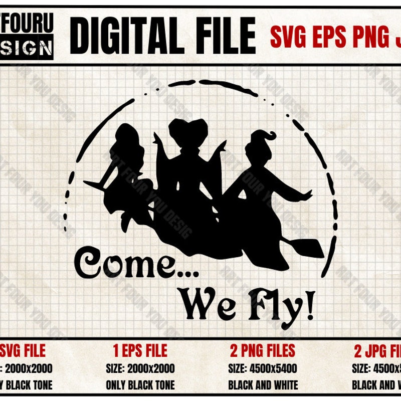 Come We Fly Svg - Etsy
