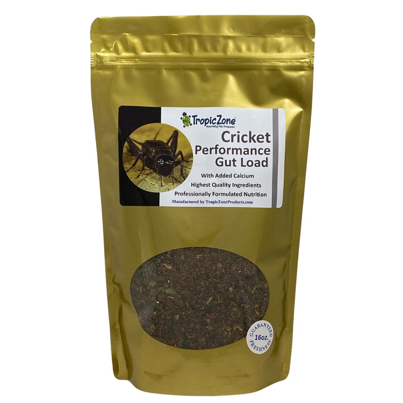 Tropiczone Cricket Performance Gut Load, Cricket Food, Roach Food ...